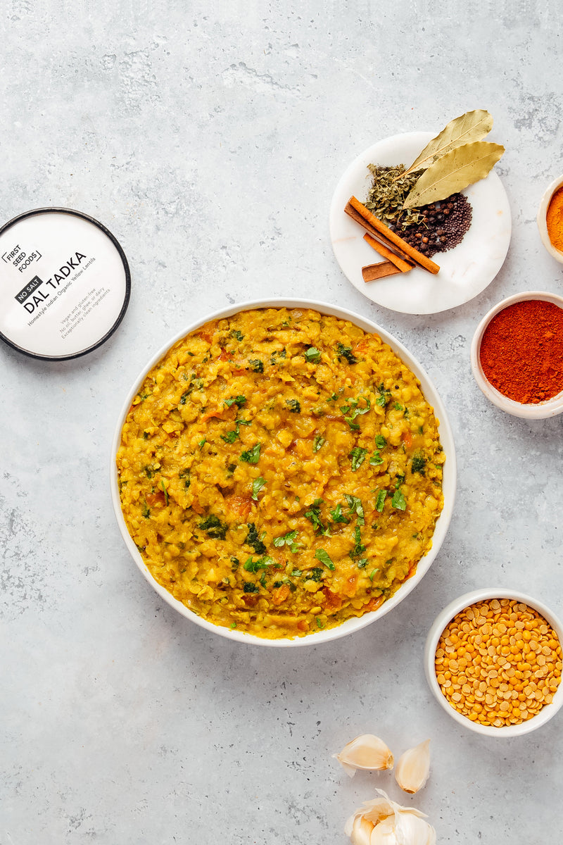 No Salt Dal Tadka (SOS-Free) - Organic Yellow Lentils – First Seed